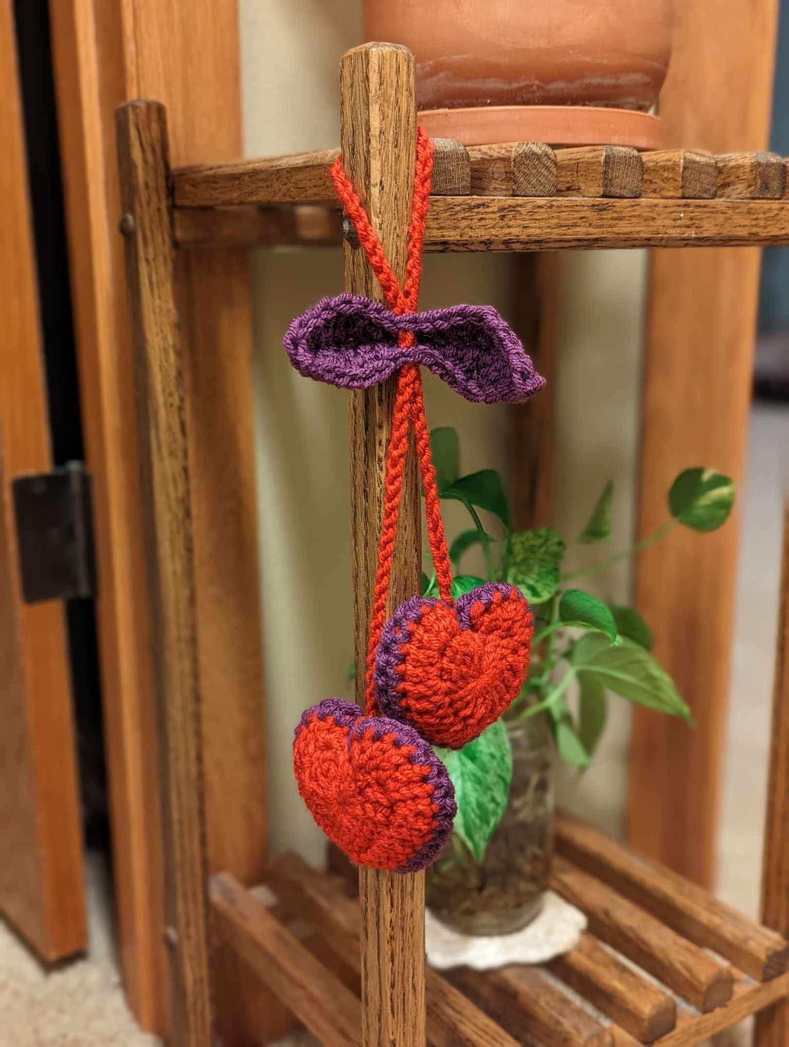 Valentine's Heart Hanger - Crochet Pattern - Digital & Printable Copy ...