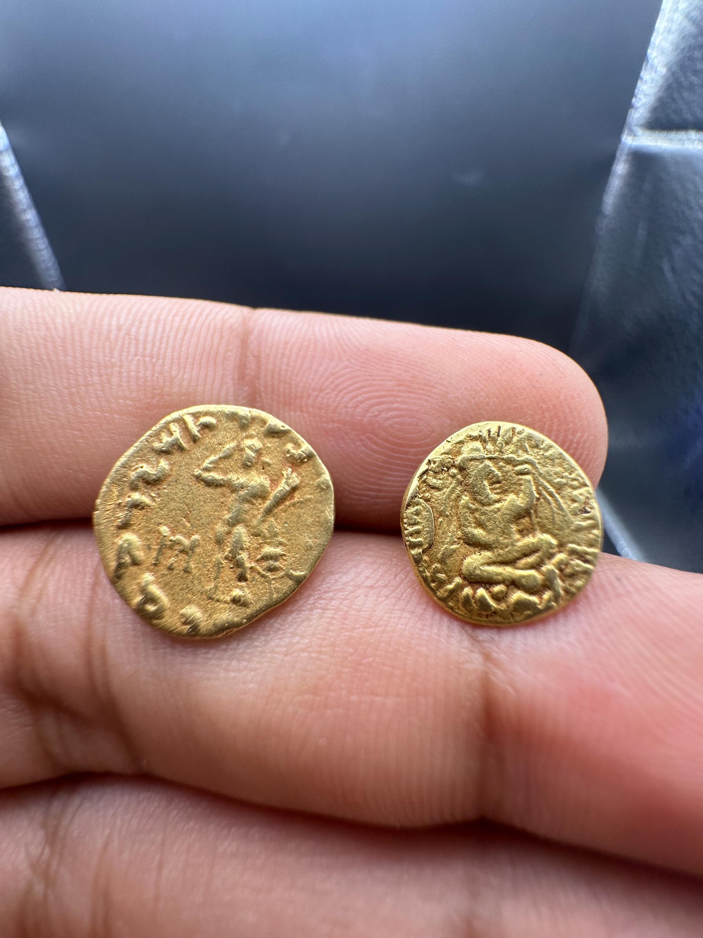 Beautiful Rare Ancient Alexander the Great Roman King and Gold Goin of ...