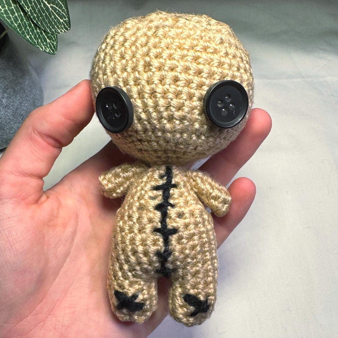 Voodoo Doll Pin Cushion, Crochet, Voodoo Crochet Pattern - Etsy