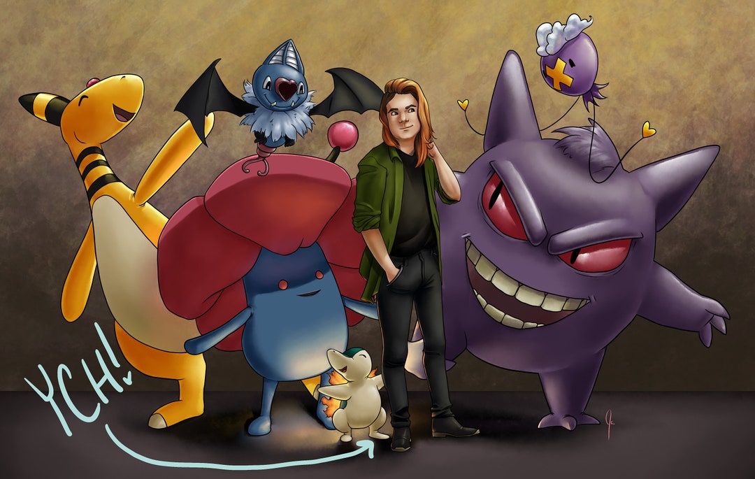 Pokemon Team Commissions 6 - Etsy