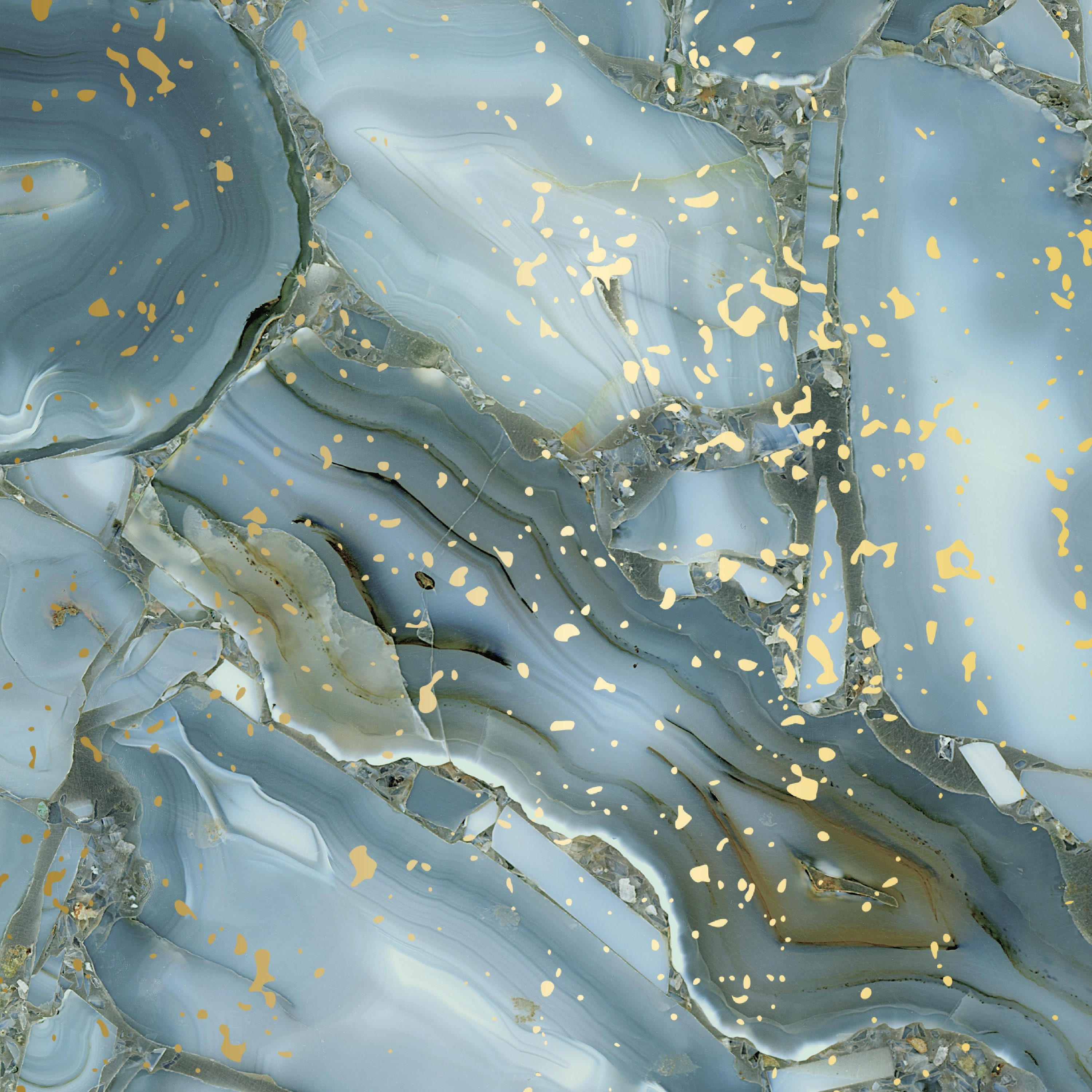 28 Elegant Gold-flecked Marble, Granite and Stone Paper Designs ...