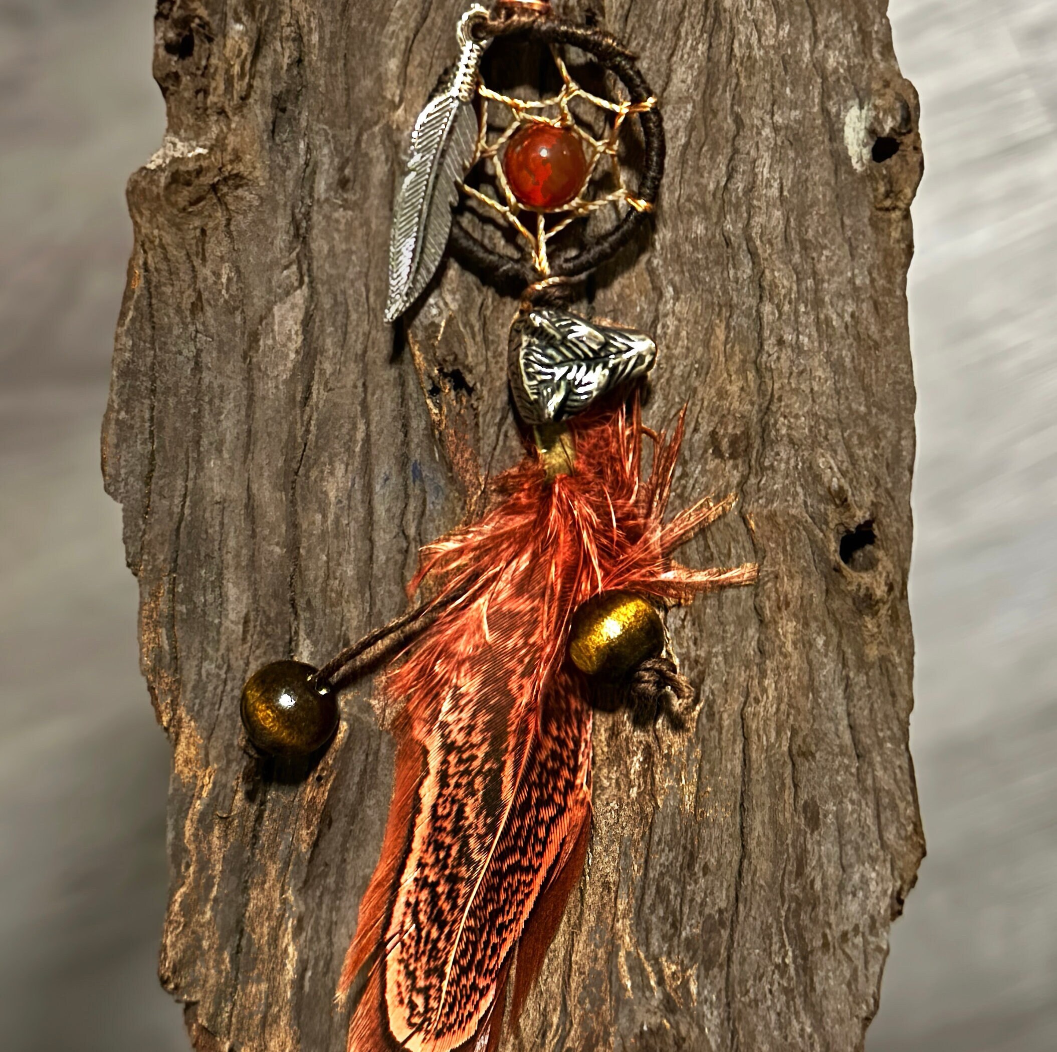 Cherokee Dreamcatcher Charm Necklace Native American Jewelry Talisman ...