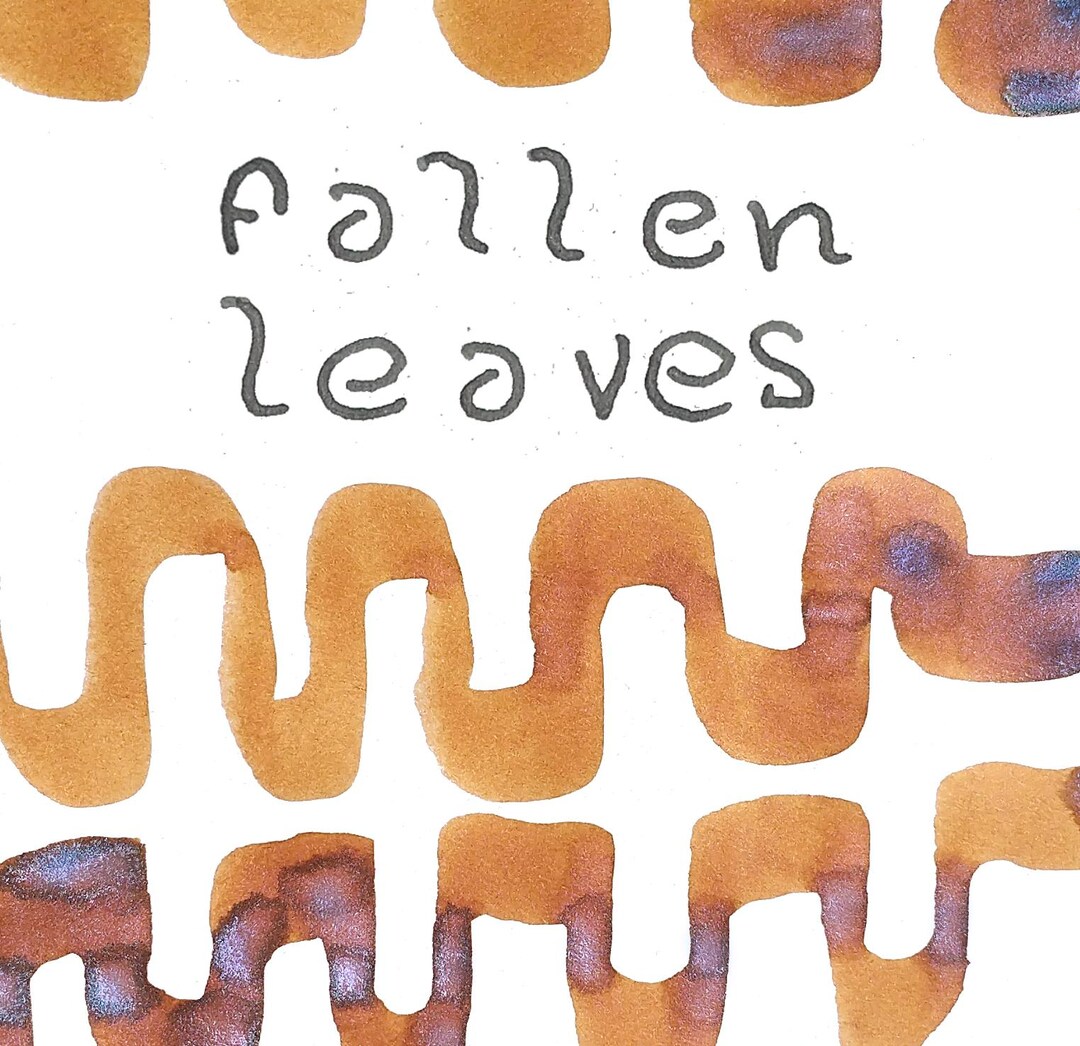 Fallen Leaves 50 Ml Fountain Pen Ink - Etsy