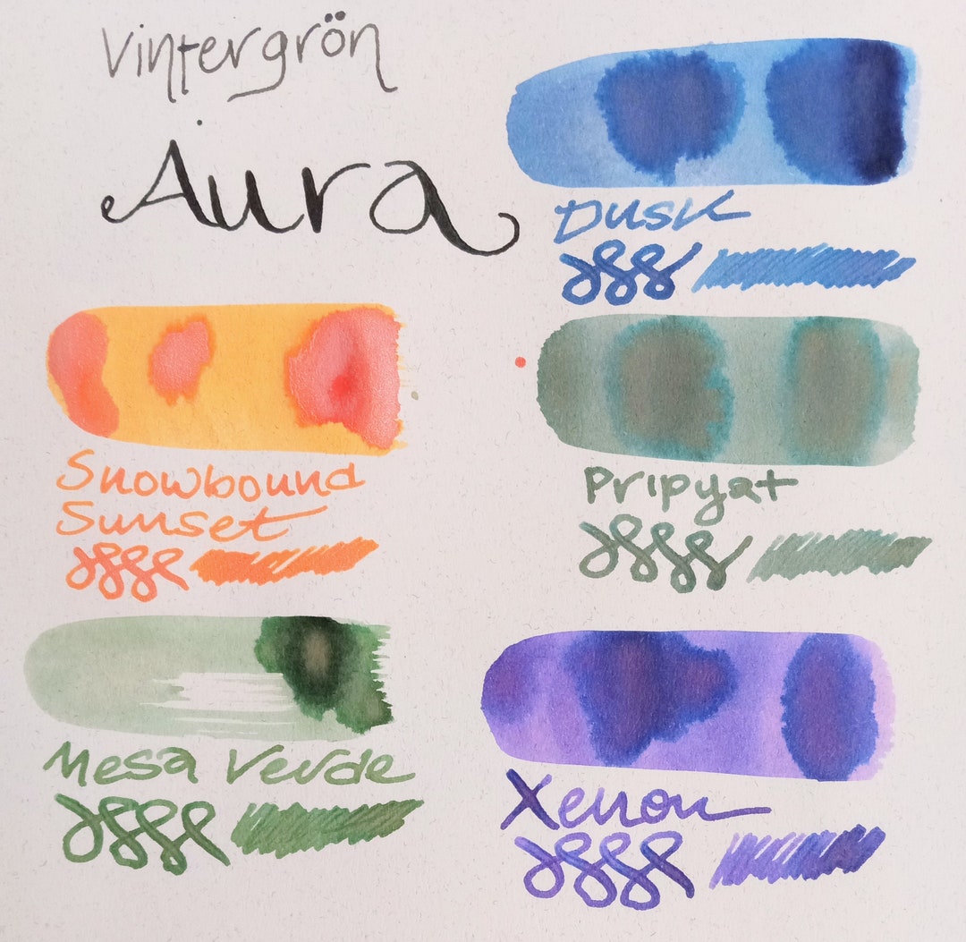 Vintergron Ink Aura Album 40 Ml - Etsy