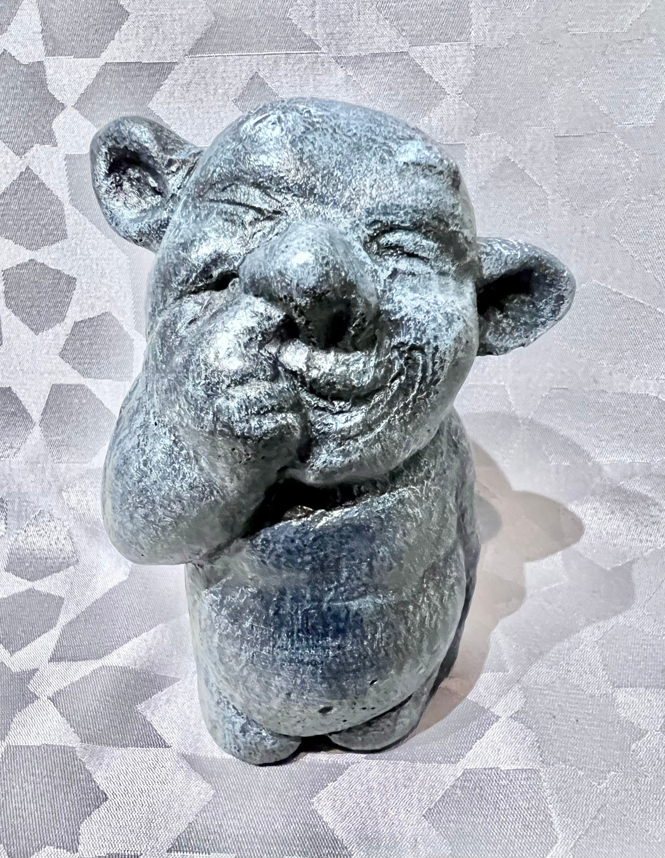 Cheeky Naughty Concrete Troll Gargoyle Sculpture Ornament Figurine ...
