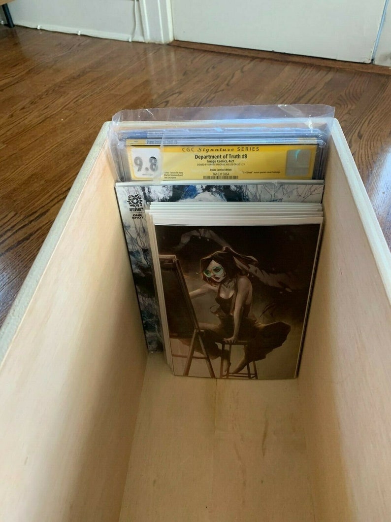 Comic Book Collectors Wood Storage Long Box | Can Be Custom Built to ...