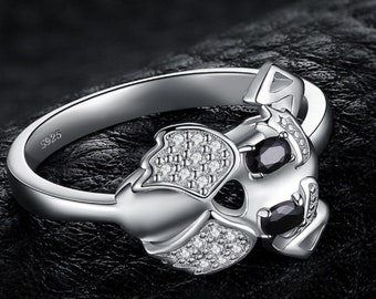 Black Schnauzer Ring - Etsy