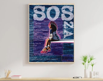 SOS by SZA Album Poster, Digital Download - Etsy