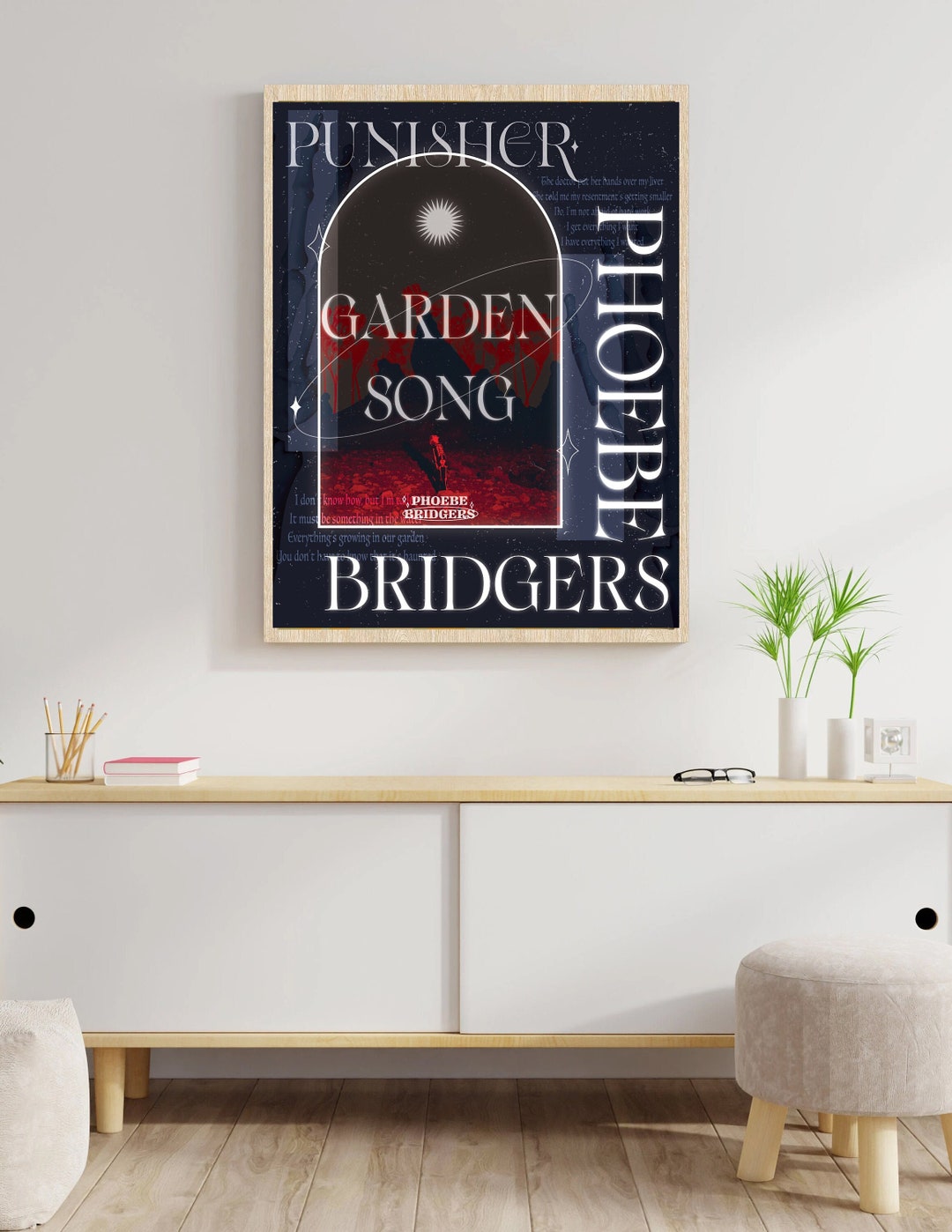 Garden Song by Phoebe Bridgers Song Poster, Digital Download - Etsy