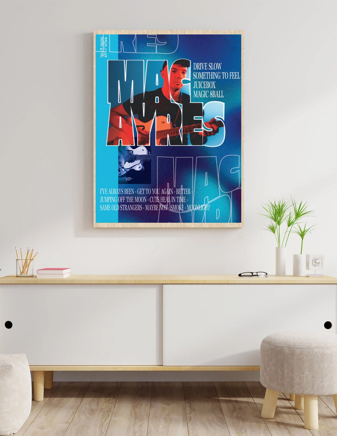 Mac Ayres Poster, Digital Download - Etsy