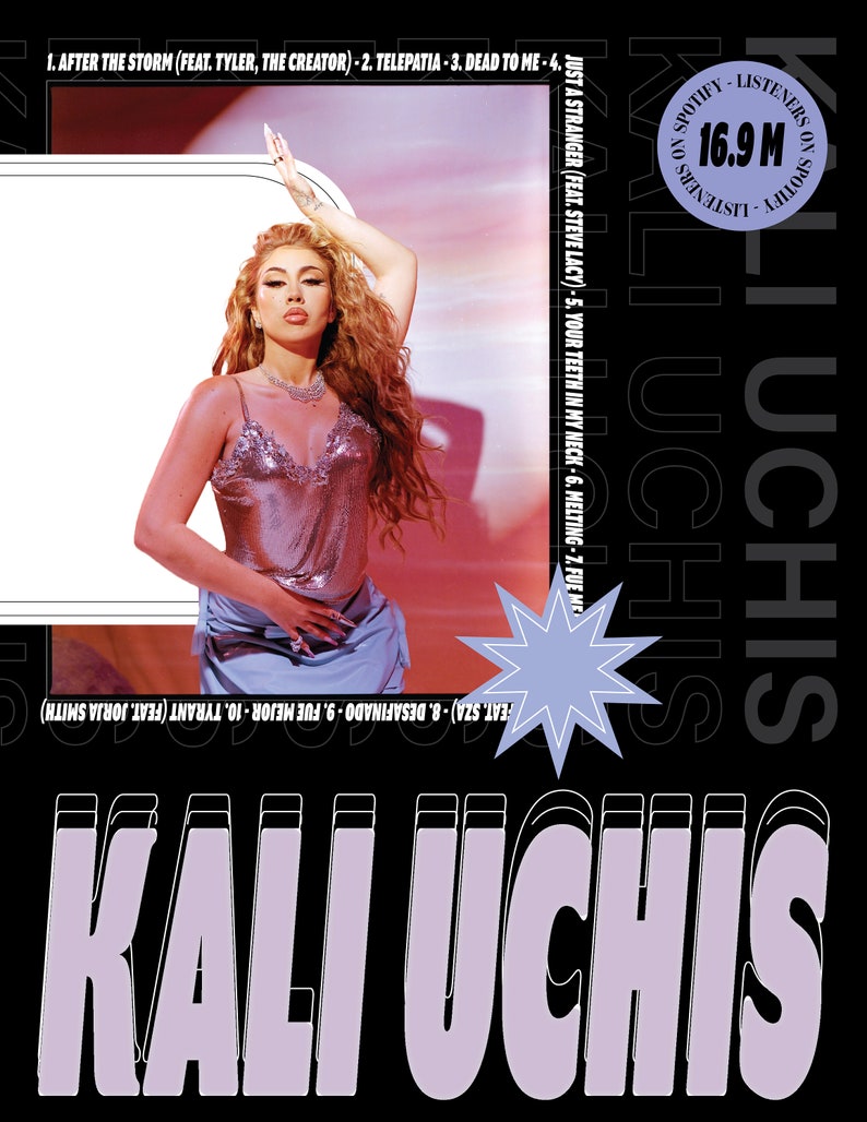 Kali Uchis Poster Digital Download - Etsy