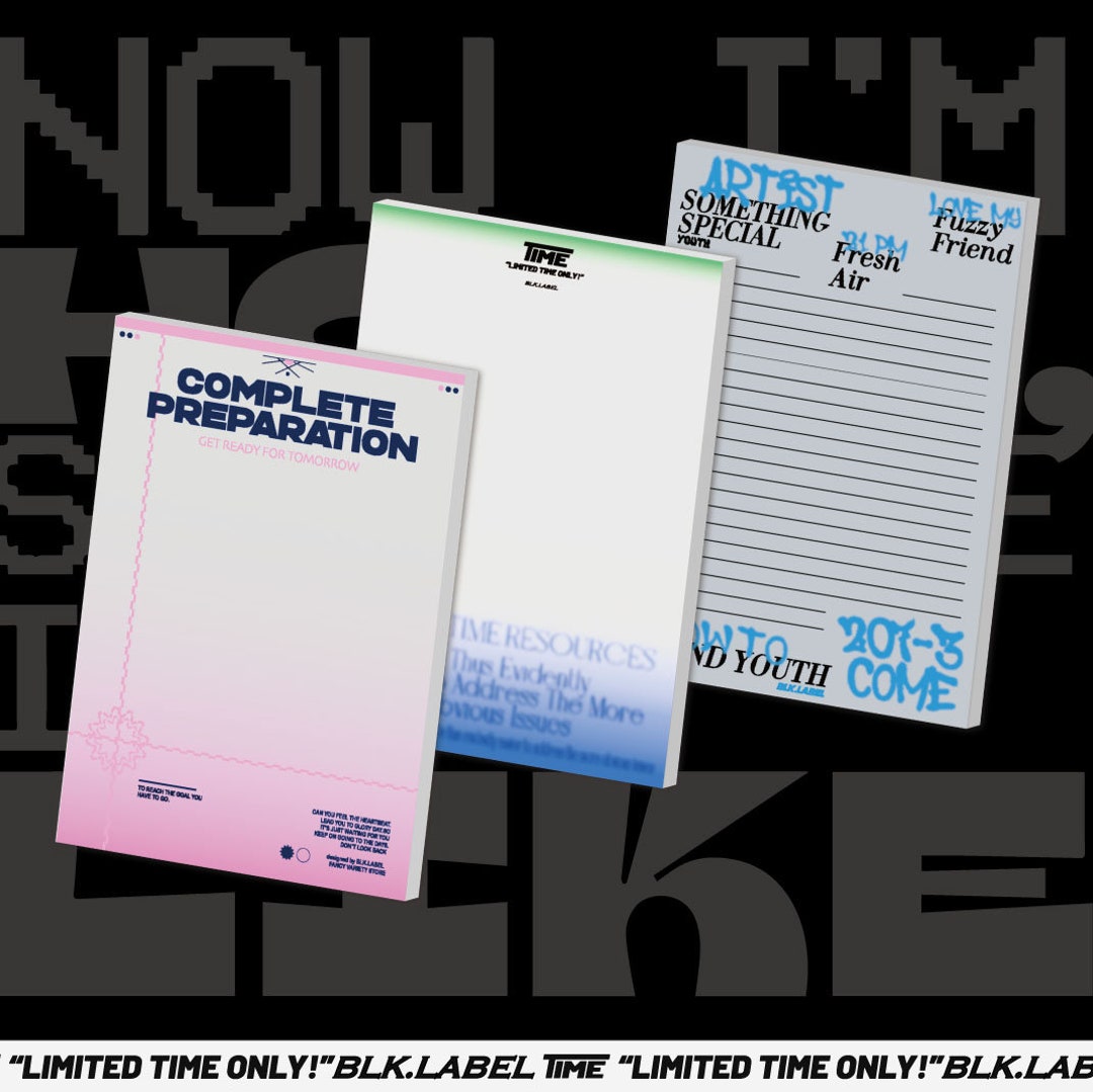 Notepad blk.label limited Time Only Cool Kid Gradient Graffiti B5 ...