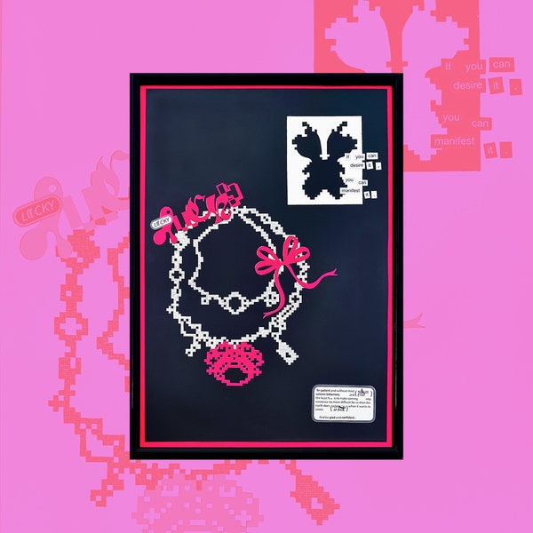 Reflective Poster Art - Etsy