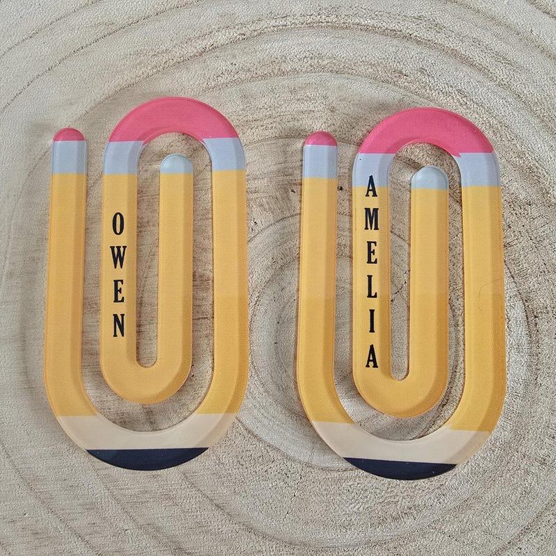 Paperclip Bookmark - Etsy