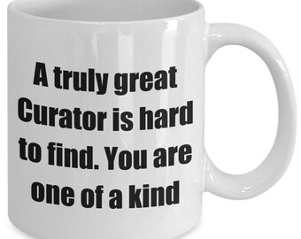 Funny Curator Mug - Etsy