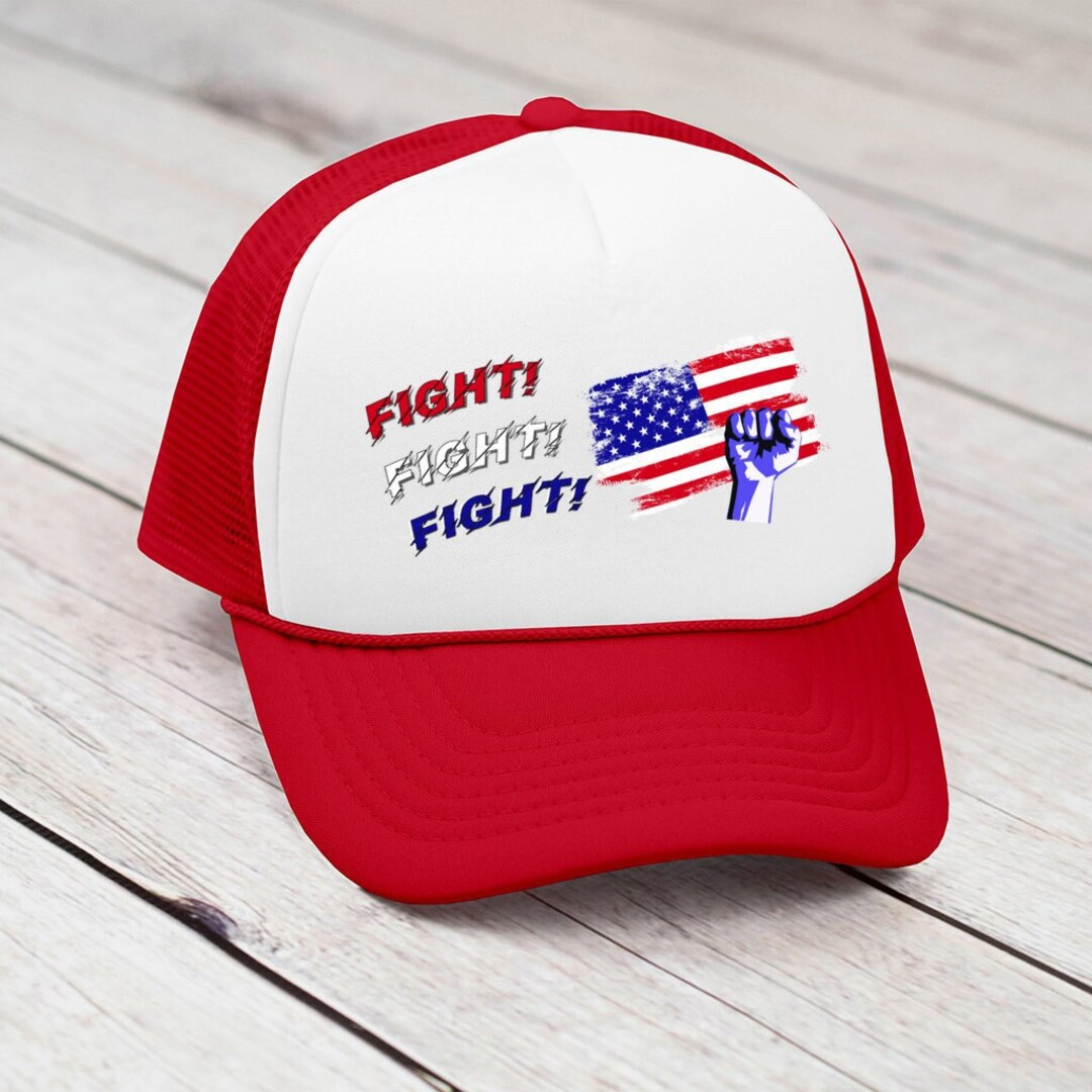 Fight Fight Fight Hat Inspired by President Trump Rally - Etsy