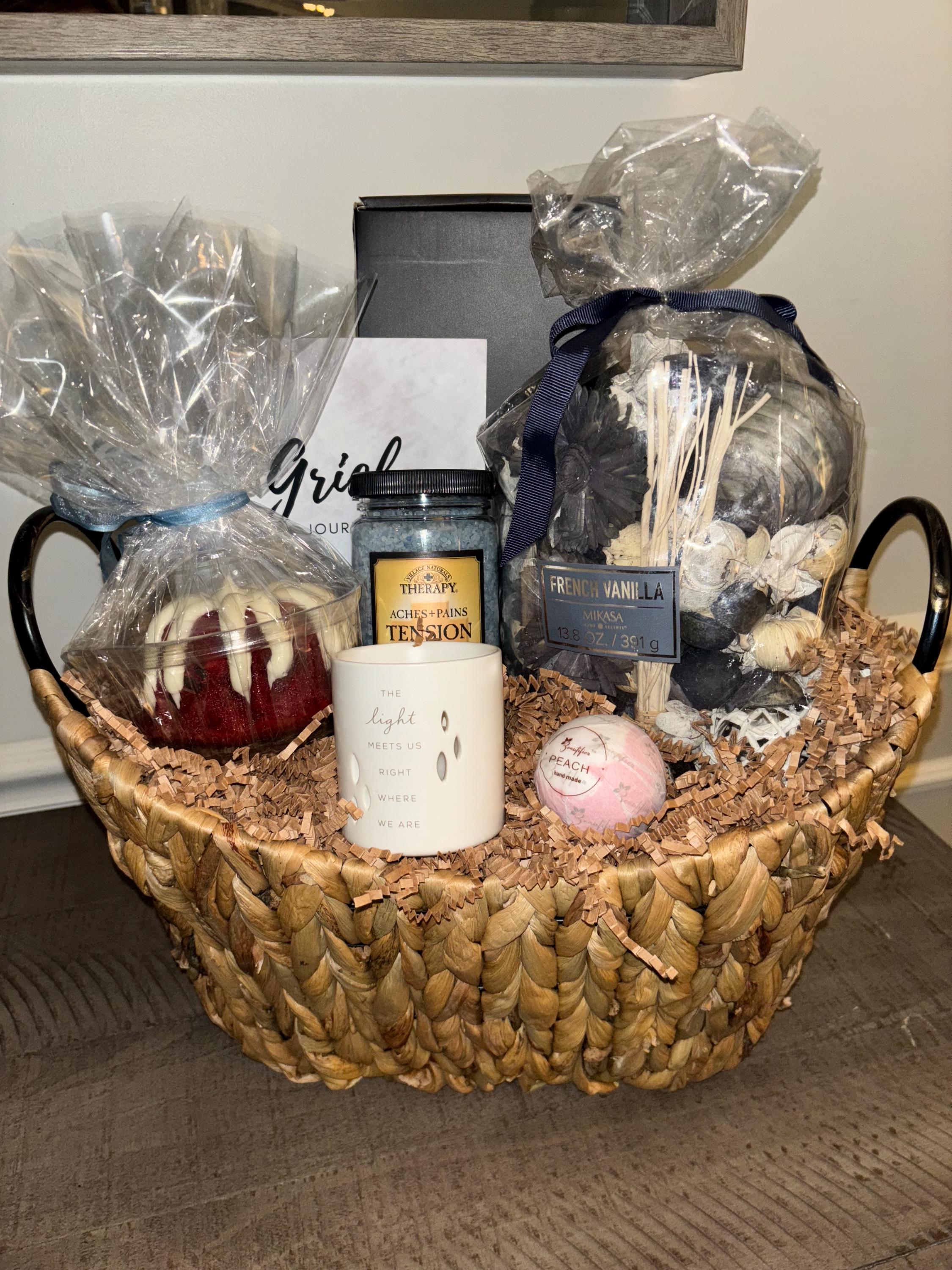 Sympathy Gift Basket - Etsy