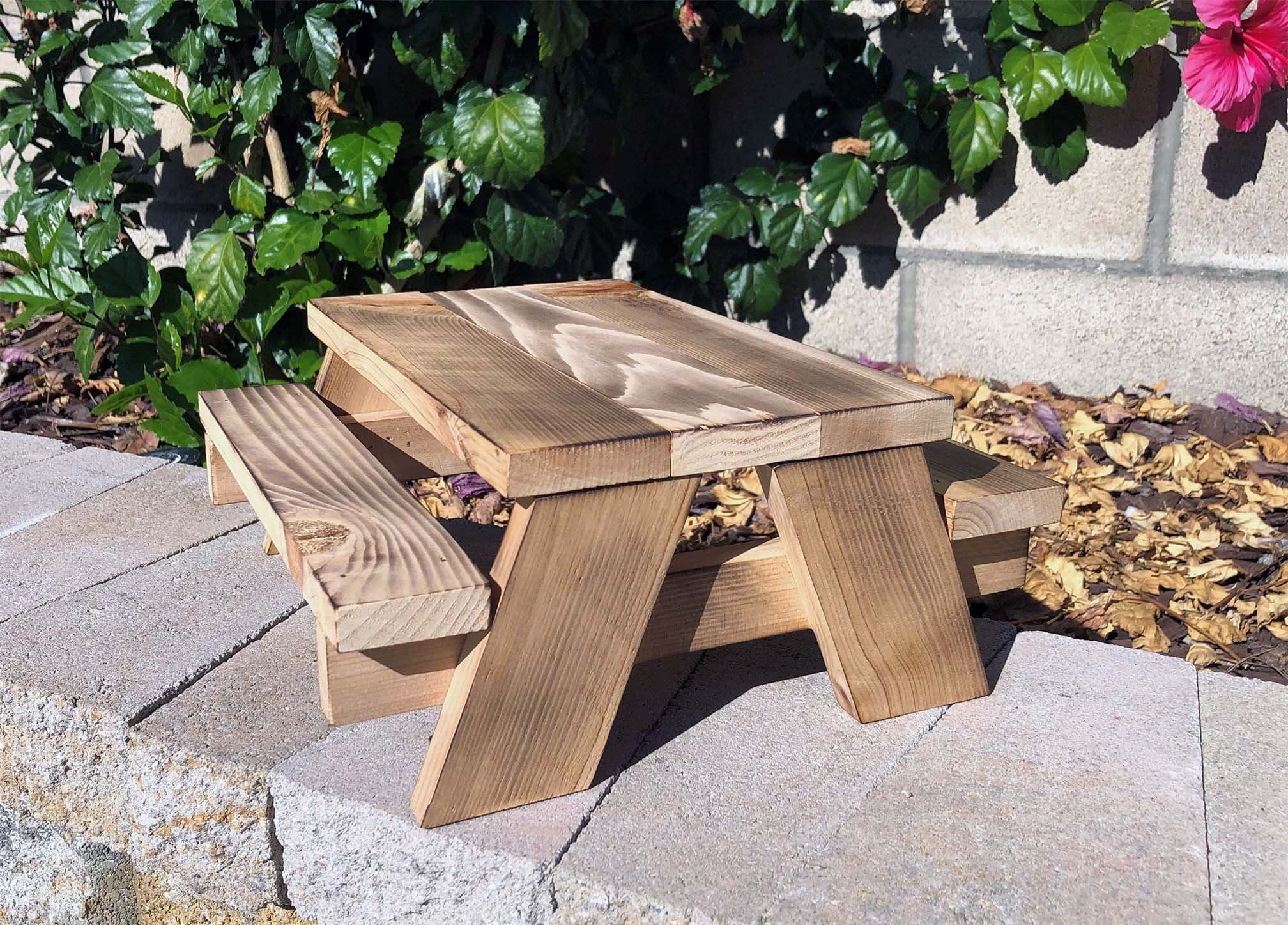 Squirrel Picnic Bench Feeder Freestanding Mounted - Etsy