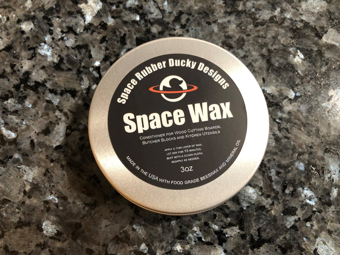 Space Wax - Conditioner for Wood Cutting Boards, Butcher Blocks ...