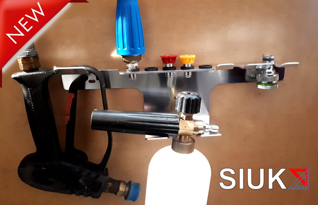 Pressure Washer Gun, Lance/wand & Jetwash Nozzle Holder, Snow Foam ...