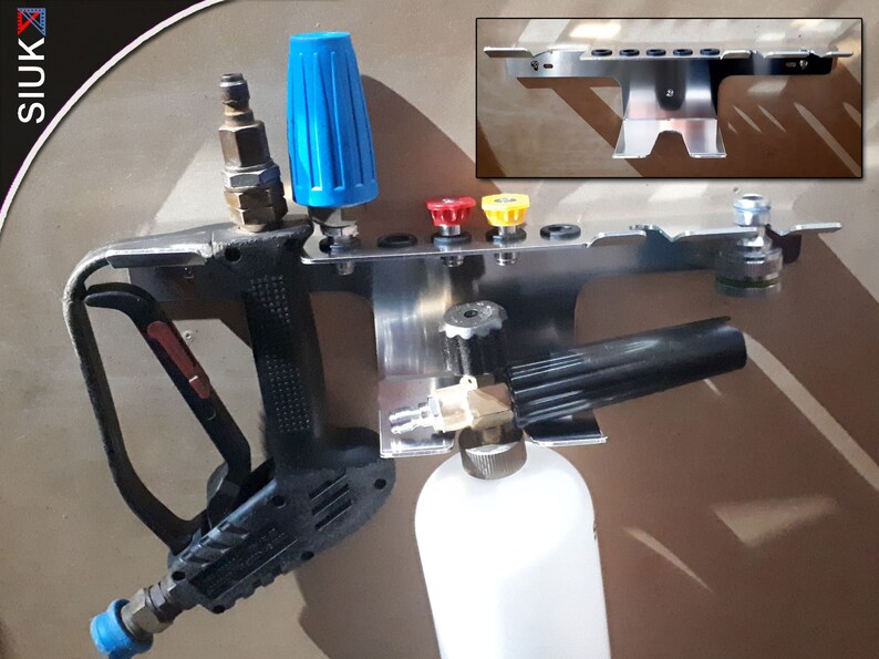 Pressure Washer Gun, Lance/wand & Jetwash Nozzle Holder, Snow Foam ...