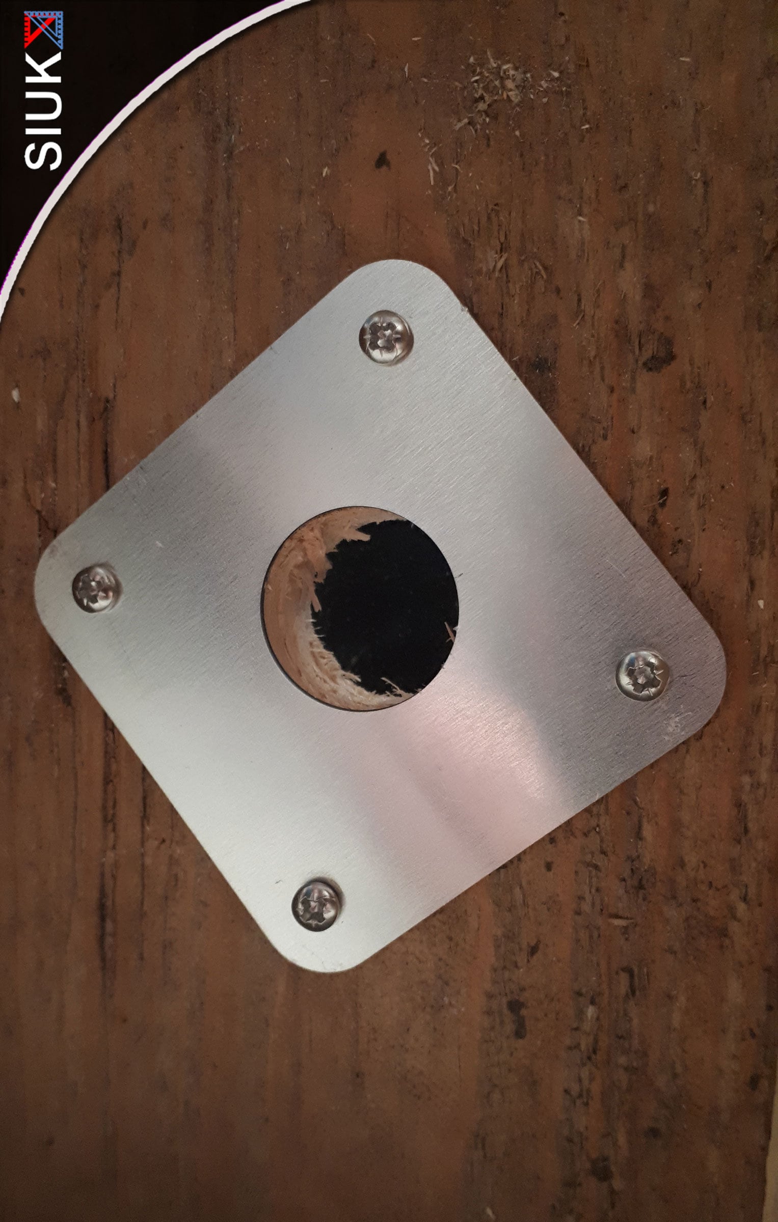 Bird Nest Box Protector Plate. Birdhouse Predator Guard. Anti Rodent ...