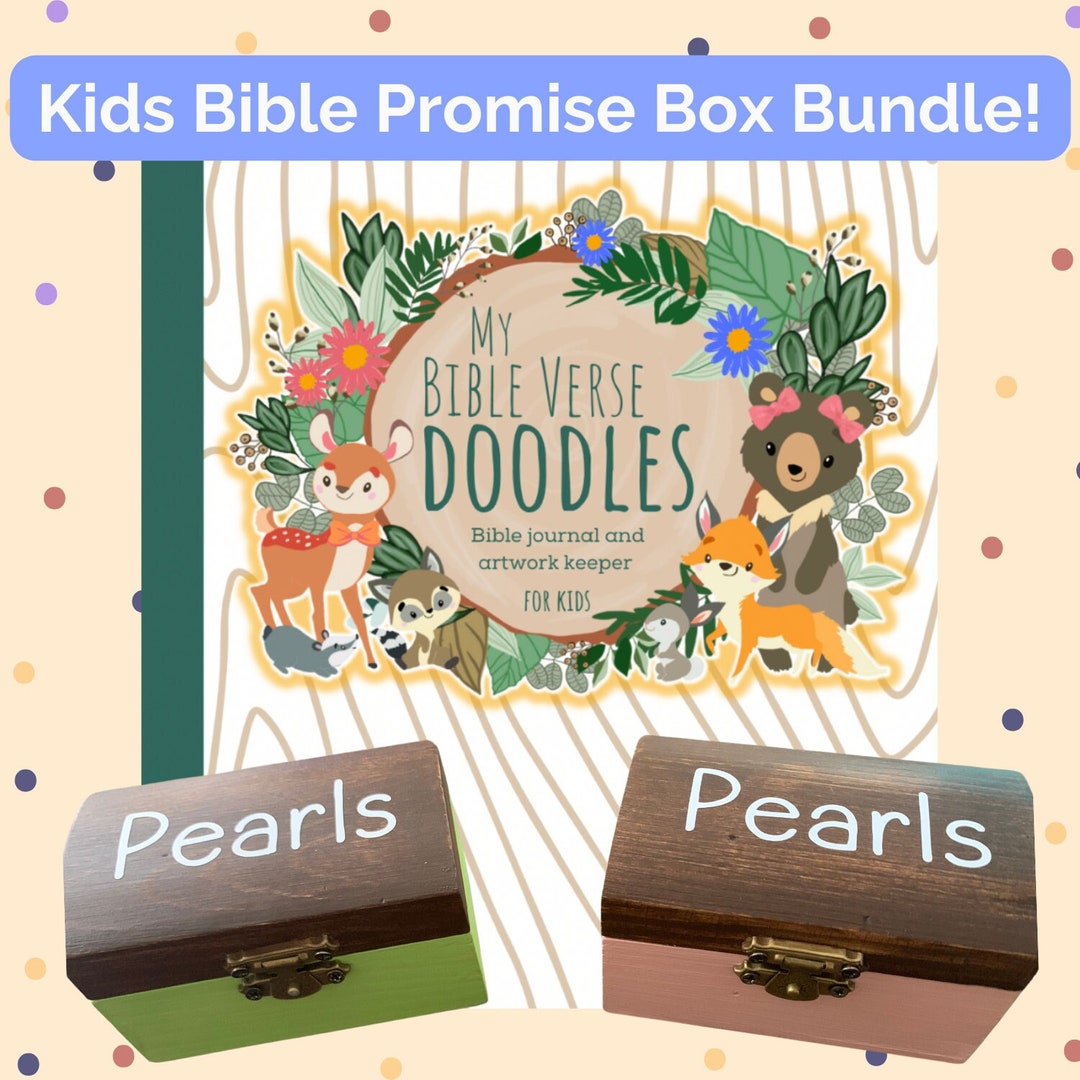 Kids NIV Bible Promise Box and Devotional Journal, Bible Promise Cards ...