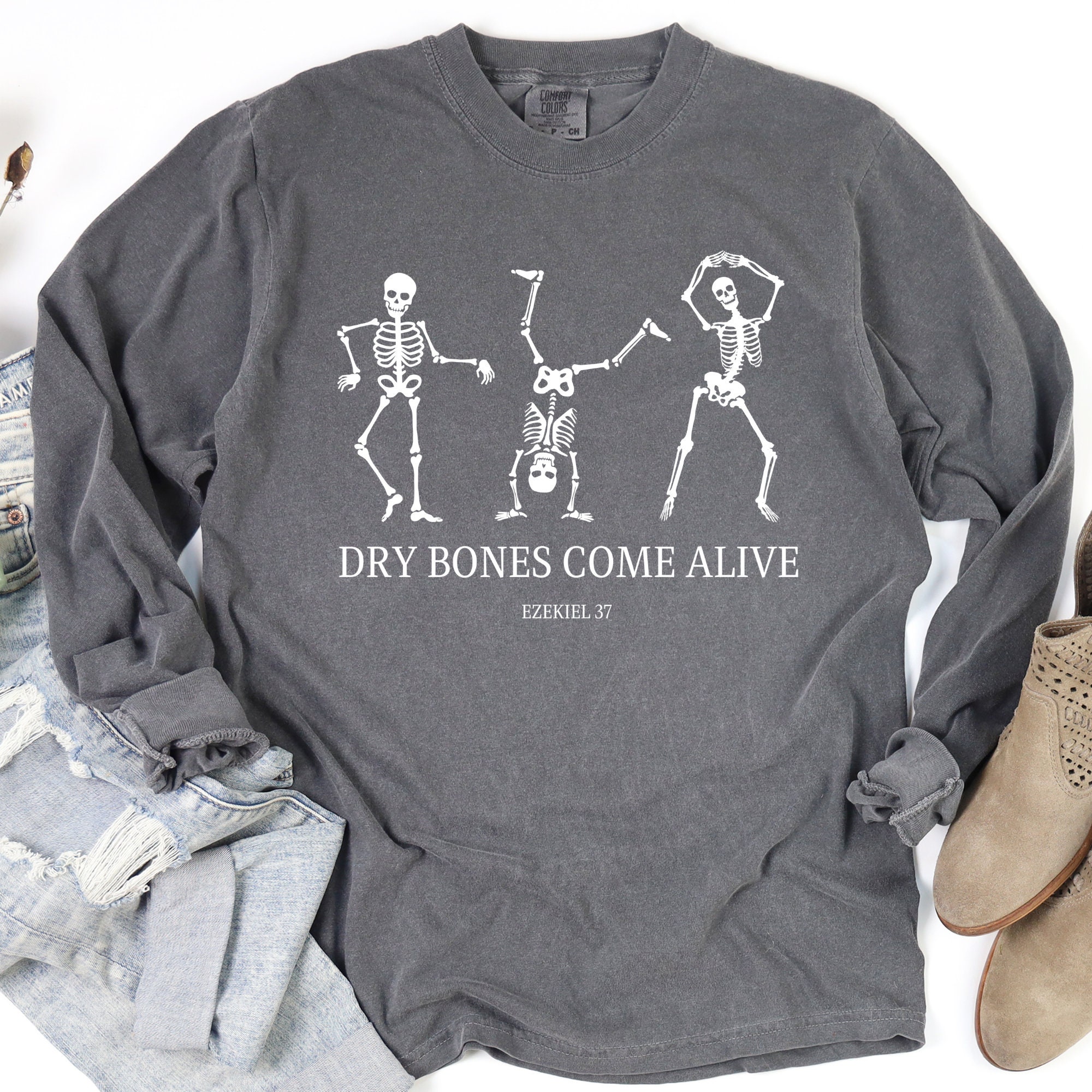 Dry Bones Come Alive Digital Download, Christian Halloween Graphic ...