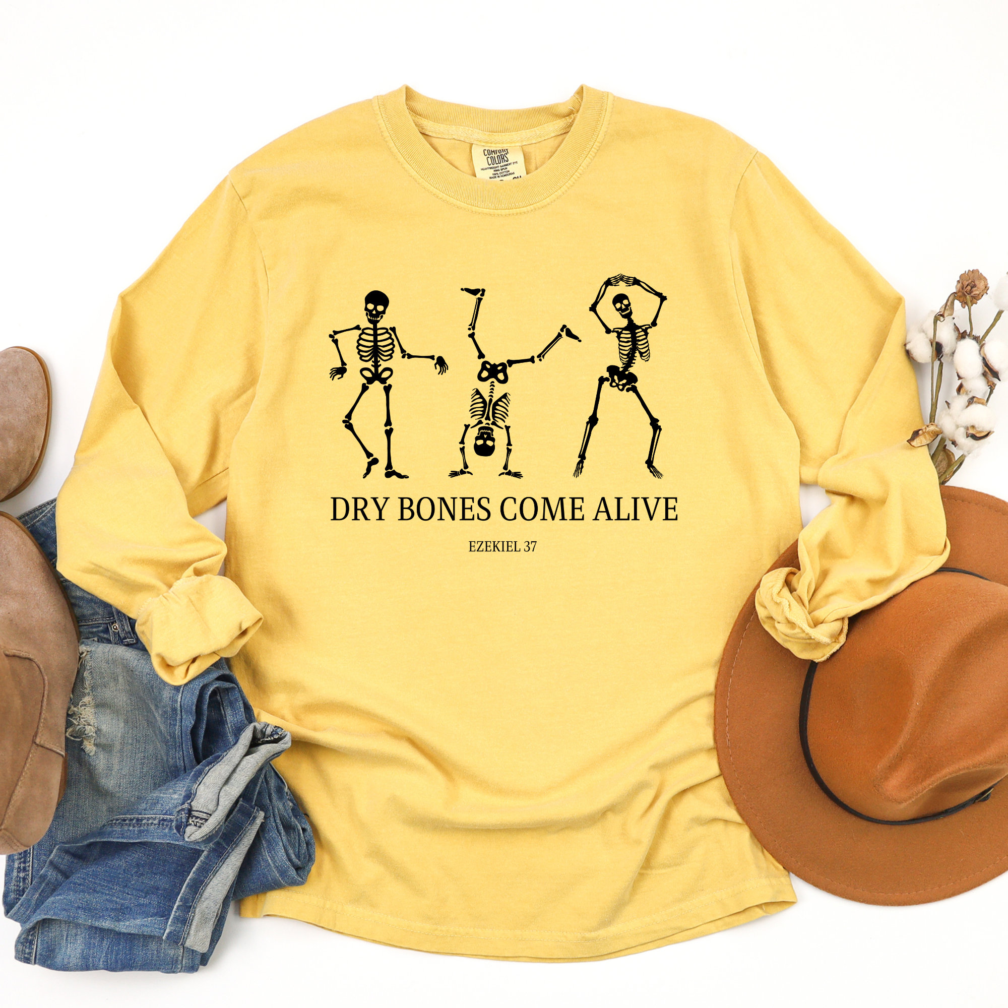 Dry Bones Come Alive Digital Download, Christian Halloween Graphic ...