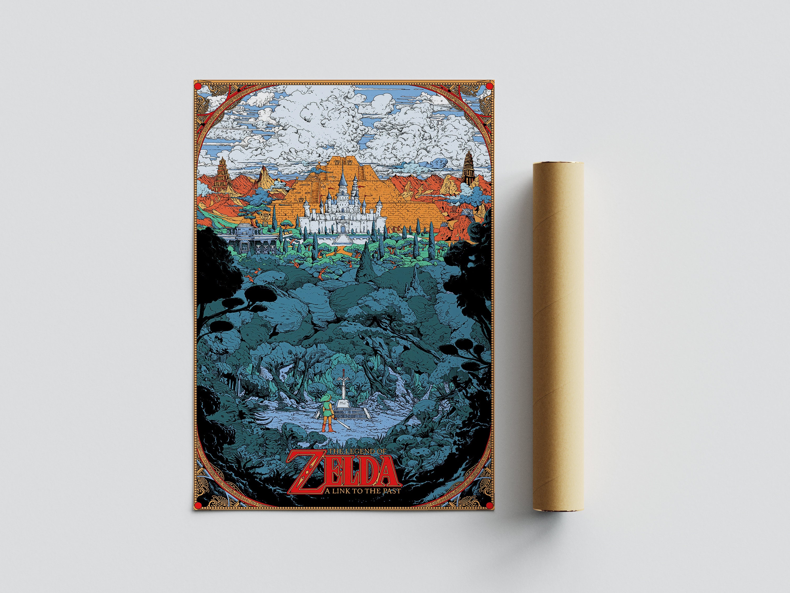 Zelda Poster, Legend of Zelda Poster sold by FloralX | SKU 242265 ...