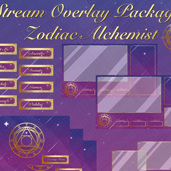 Cute Strawberry Ice Cream Twitch Stream Overlay Package, Stream Bundle ...