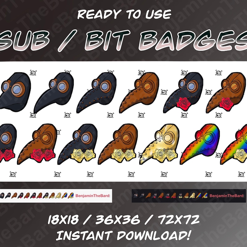 Steam Black Badges - Etsy