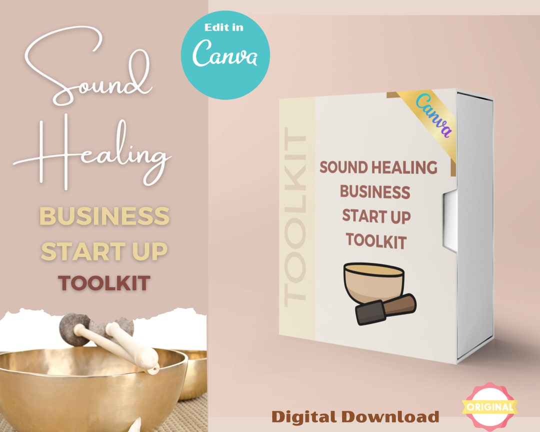 Sound Healing Business Startup Toolkit Sound Healing Sound - Etsy