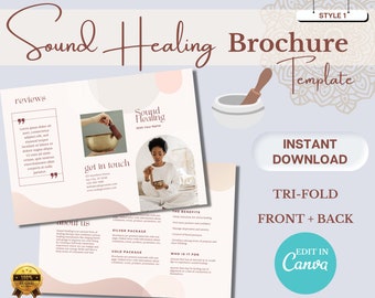 Sound Healing Brochure - Etsy