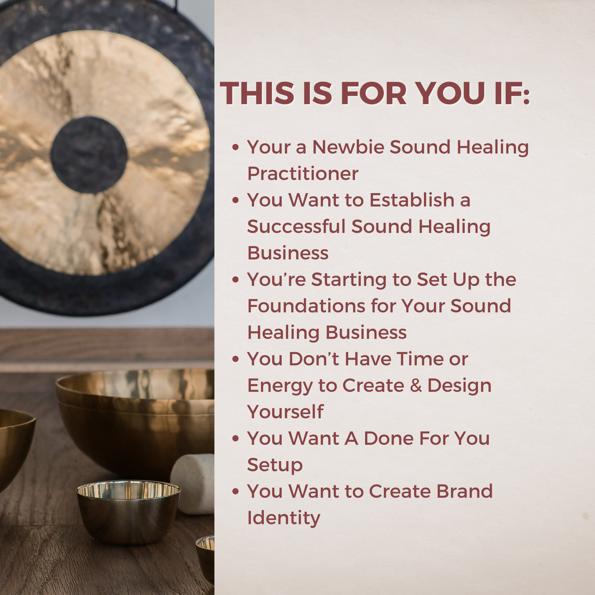 Sound Healing Instagram Post Templates, Sound Healing Marketing, Sound ...