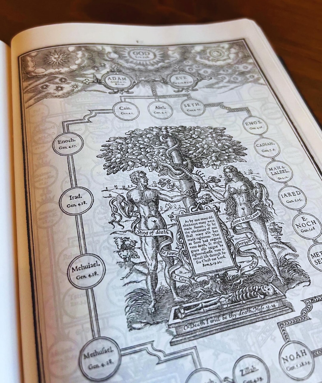 1611 King James Bible Facsimile W/ Apocrypha, Original Artwork & Title ...