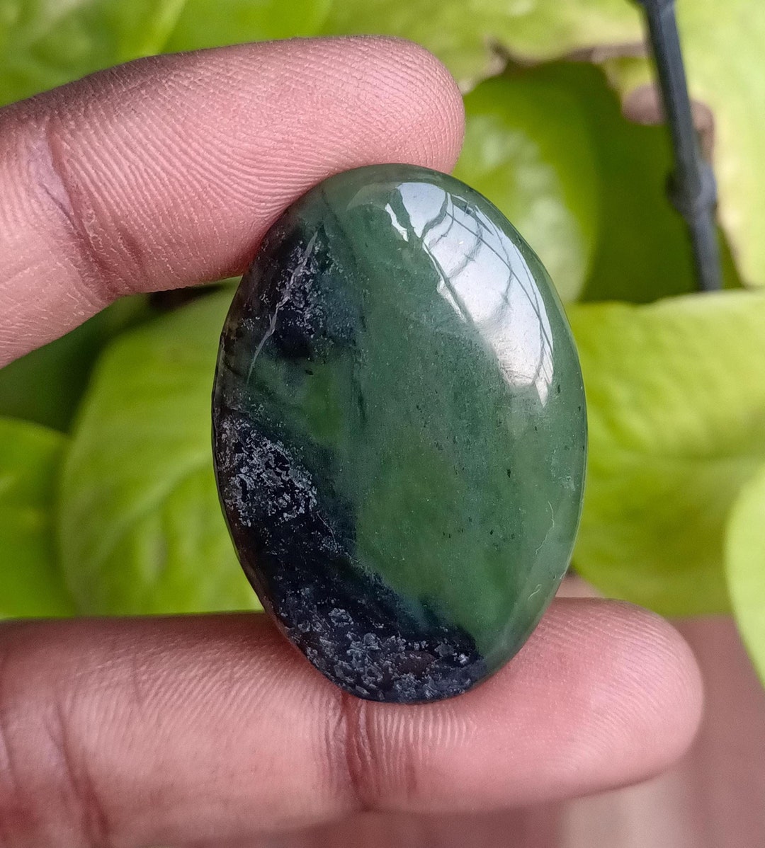 100% Natural Serpentine Cabochon Handmade Copper Serpentine Loose Stone ...