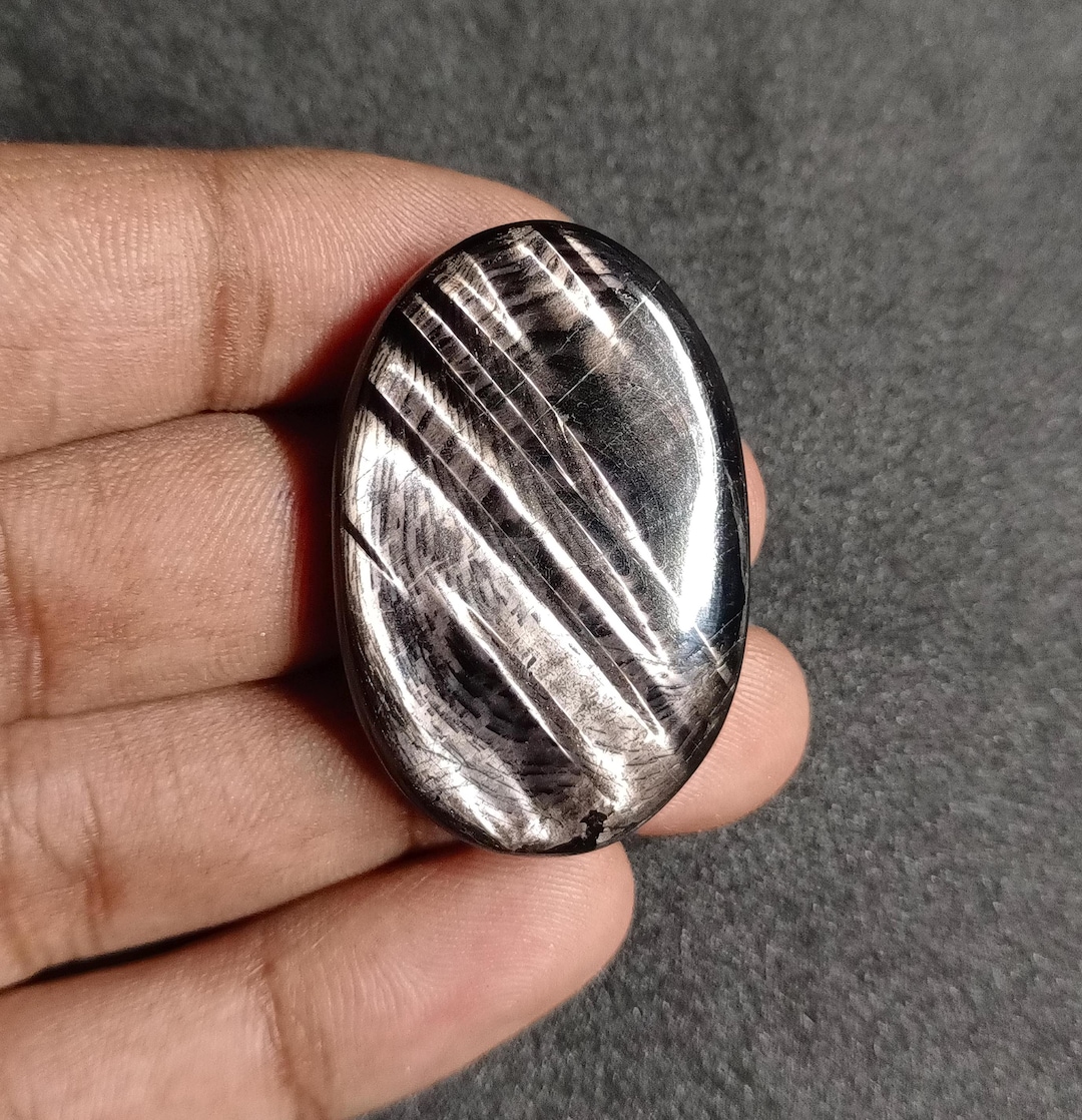 Natural Hypersthene Cabochon Loose Gemstone, Beautiful Hypersthene ...