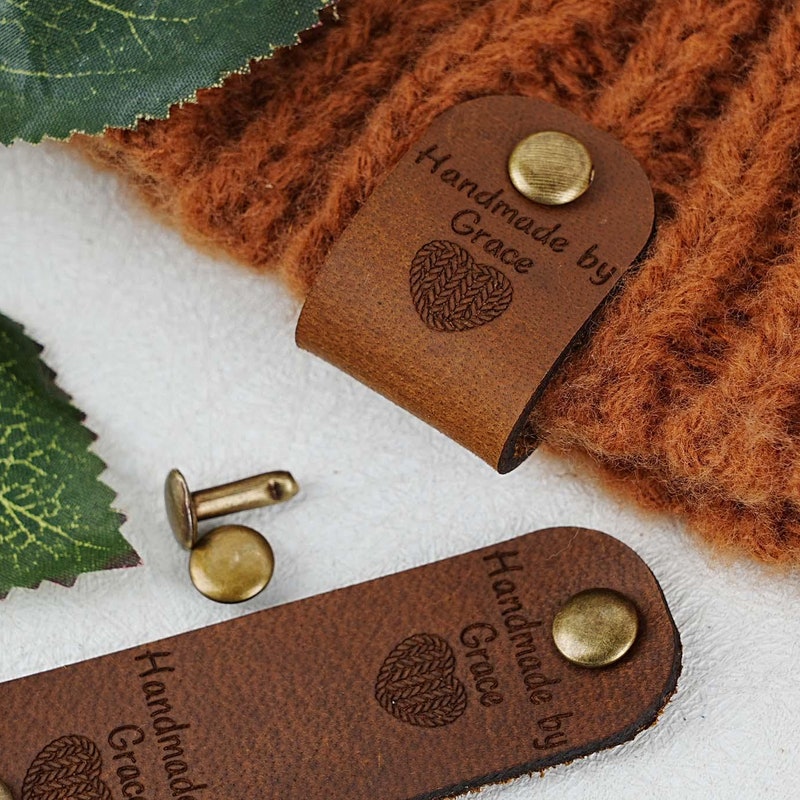 Custom Leather Label - Etsy