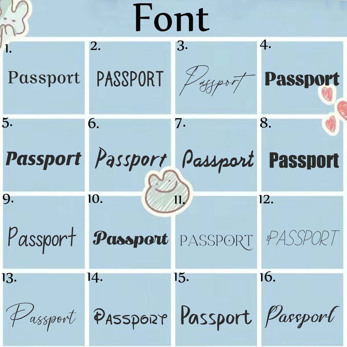 Custom Birth Flower Passport Cover With Name, Personalized Leather ...