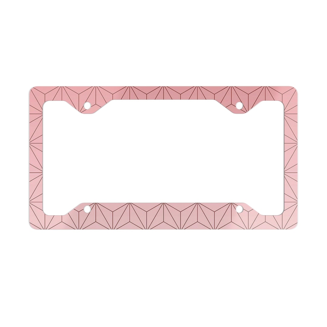 Metal Anime Inspired License Plate Frame - Etsy