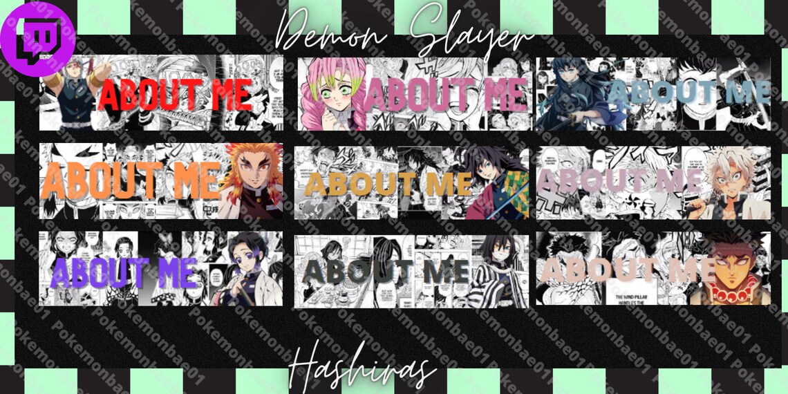 Anime Twitch Panels - Etsy