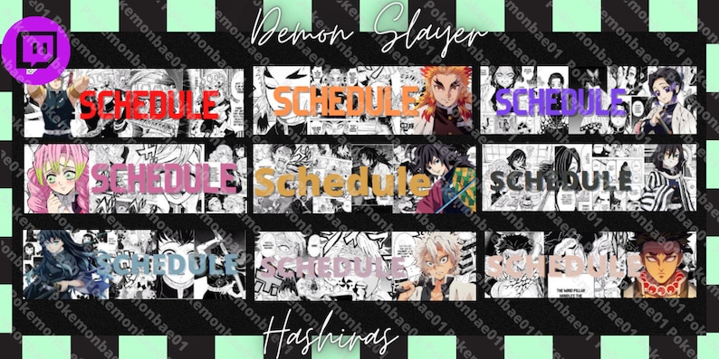 Anime Twitch Panels - Etsy