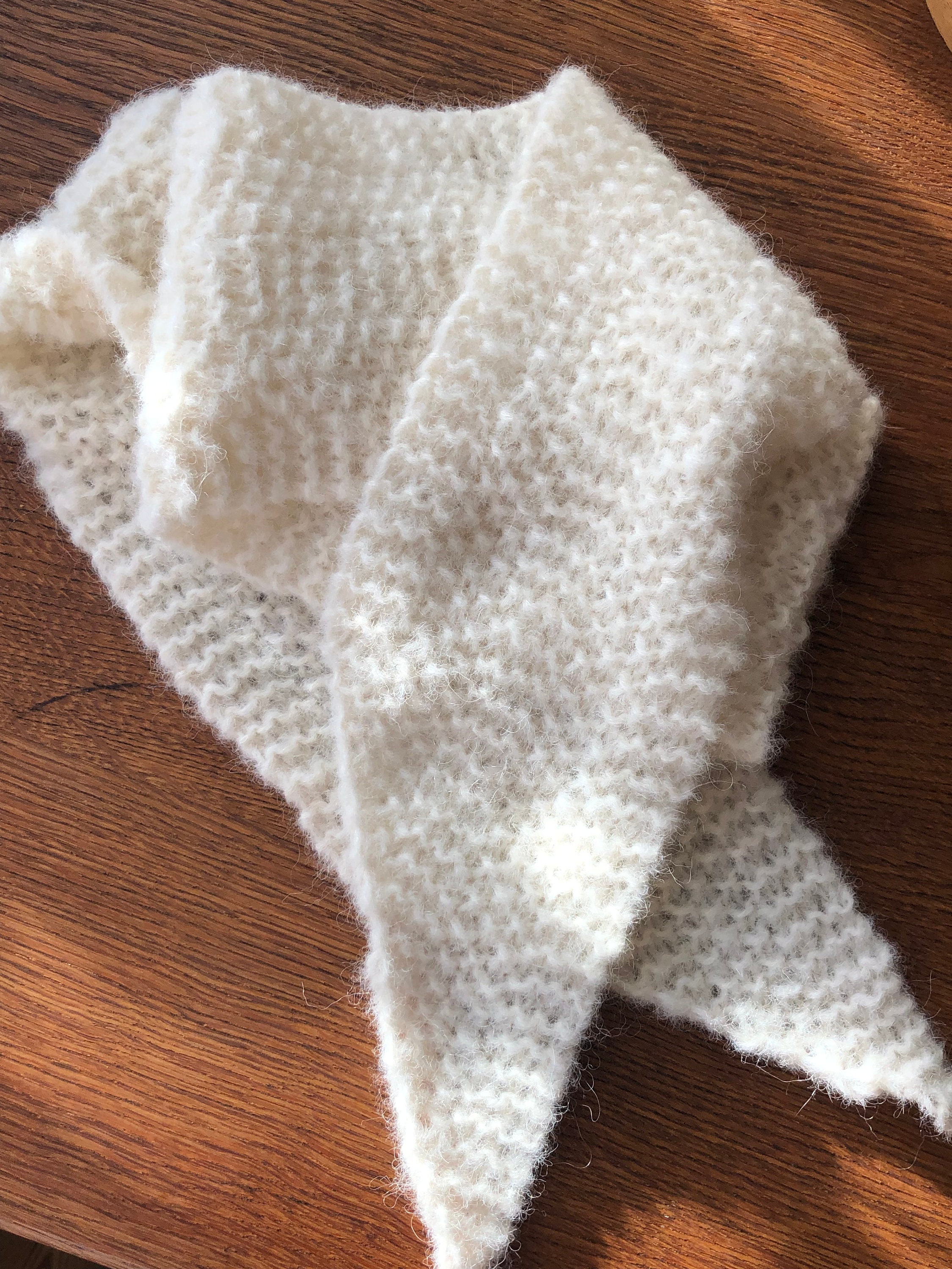 My Simple Scarf Easy ENGLISH Knitting Pattern - Etsy