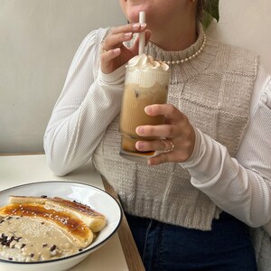 My Mocha Neck - English Knitting Pattern - Slipover - Cowl - Etsy