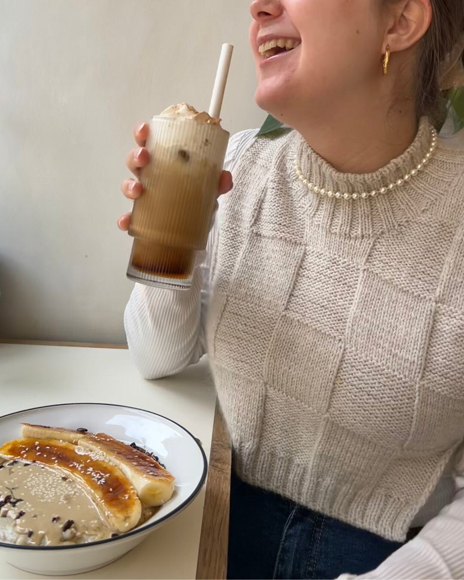 My Mocha Neck - English Knitting Pattern - Slipover - Cowl - Etsy