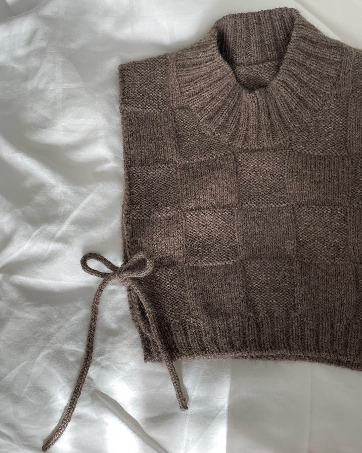 My Mocha Neck - DANSK Strikkeopskrift - Etsy