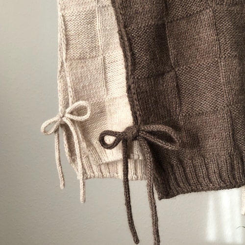 My Mocha Neck English Knitting Pattern Slipover Cowl - Etsy