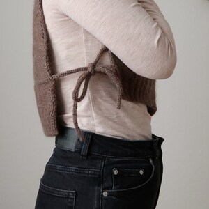 My Mocha Neck DANSK Strikkeopskrift - Etsy