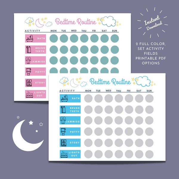 Routine Chart - Etsy
